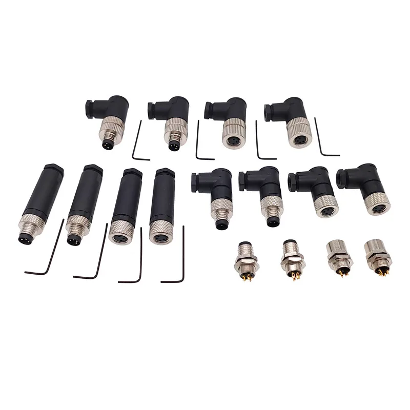 Conector-de-sensor-M8-impermeable-enchufe-macho-y-hembra-acoplamiento ...