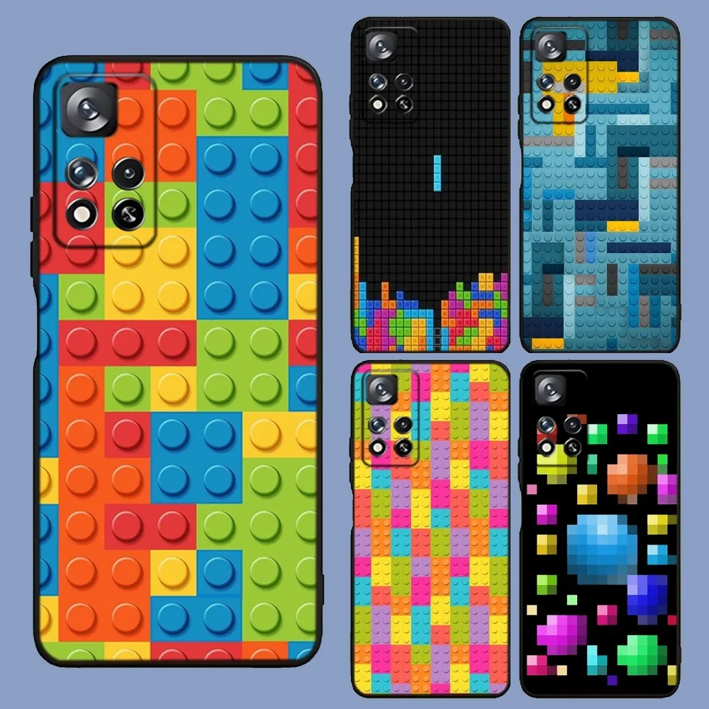 L-Lego Bricks Background Phone Case For Samsung Galaxy A13,A21s,A22,A31 ...