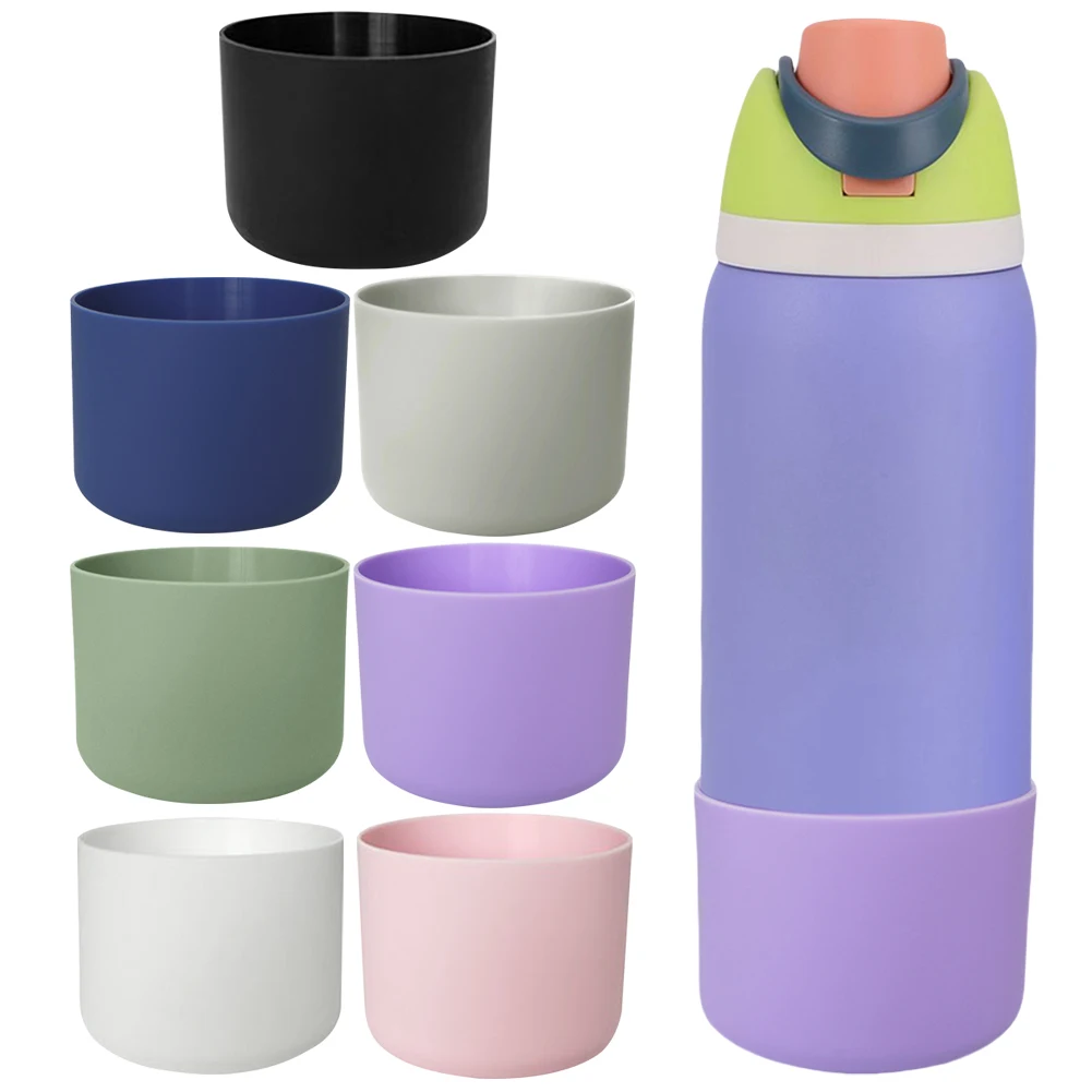 Silicone Water Bottle Boot For Owala 24oz 32oz 40oz Anti-Slip ...
