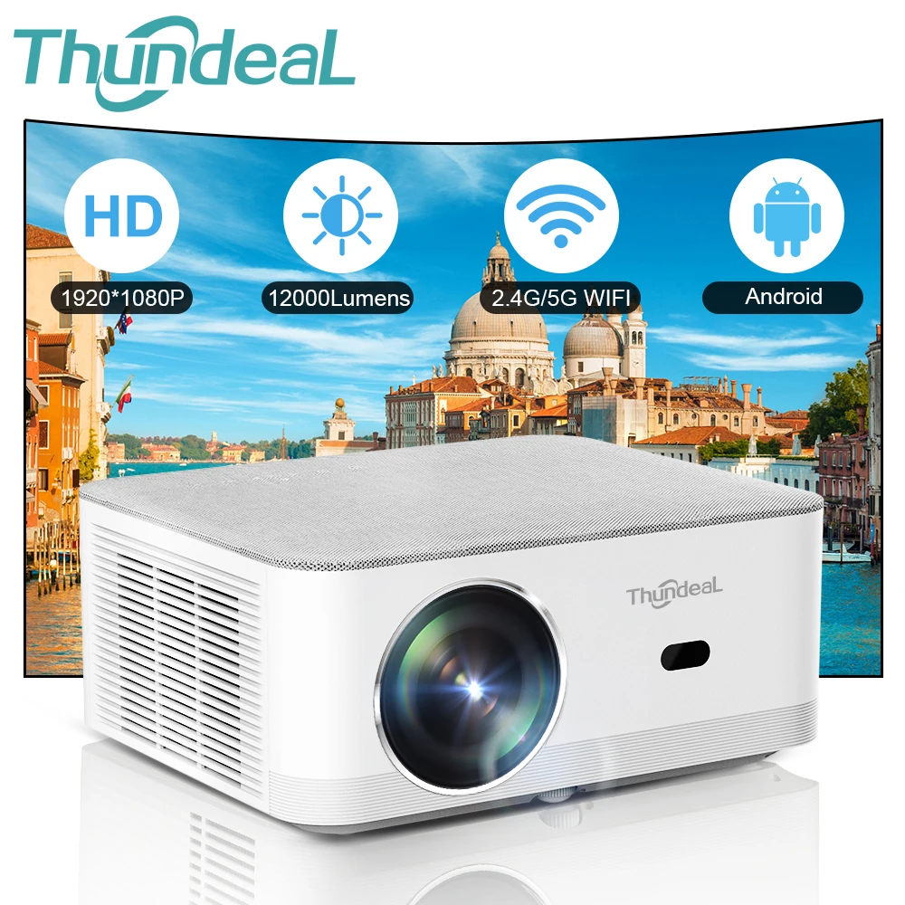 ThundeaL-Mini-Projector-TD92Pro-Full-HD-1080P-Beamer-WiFi-Android-4K ...