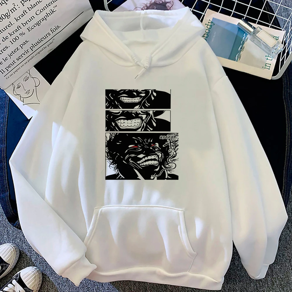 Yujiro-Hanma-Baki-hoodies-women-funny-90s-harajuku-Korean-style ...