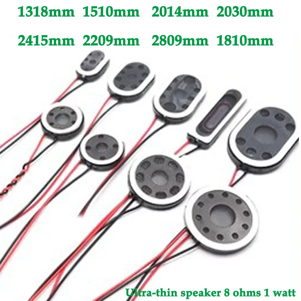 1-10pcs-Speaker-phone-tablet-micro-speaker-8R-1W-8-ohm-1-watt-1318-1510 ...