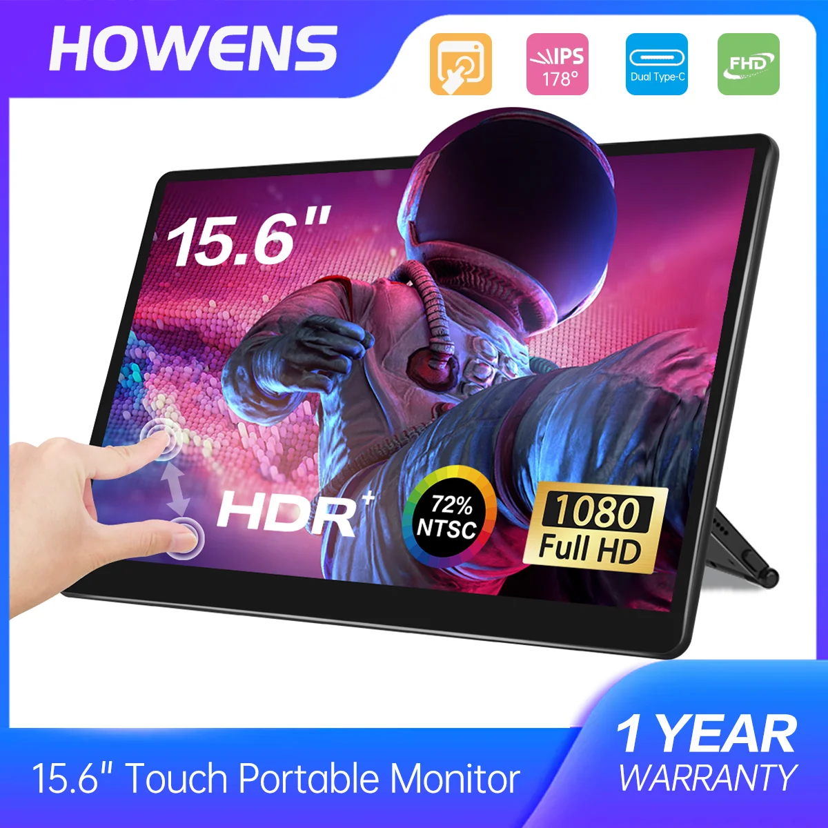 Portable-Monitor-15-6-inch-Touch-Screen-FHD-1920x1080-Second-Display ...