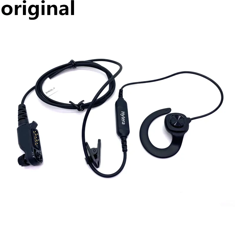 EHN35L-P earpiece for Hytera BP565 BP515 BP566 BP516 BP568 BP518 BP562 ...