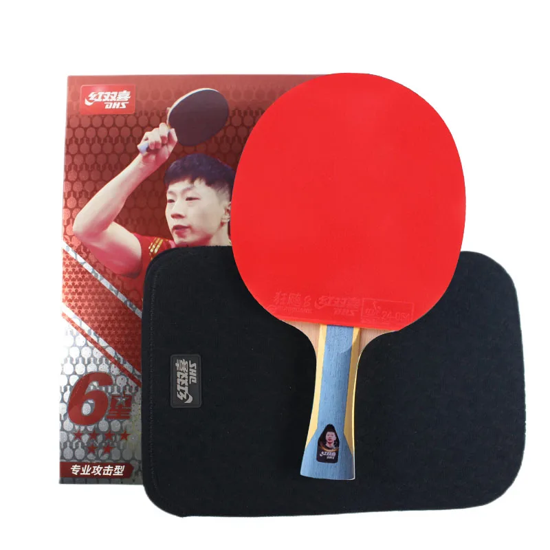 Original DHS 6 star 6002 Professional Table Tennis Racket/ ping pong ...