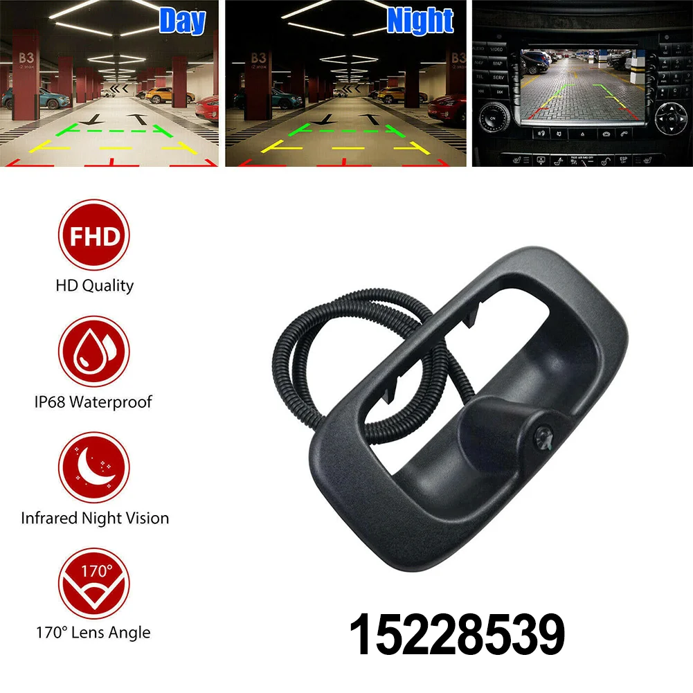 Waterproof-Car-Reverse-Camera-15228539-5W-Black-Rear-View-Camera-For ...