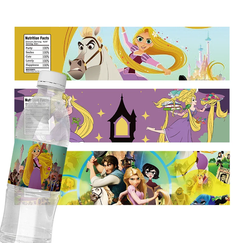 Etiquetas-de-Disney-para-botella-de-agua-de-Rapunzel-enredadas ...