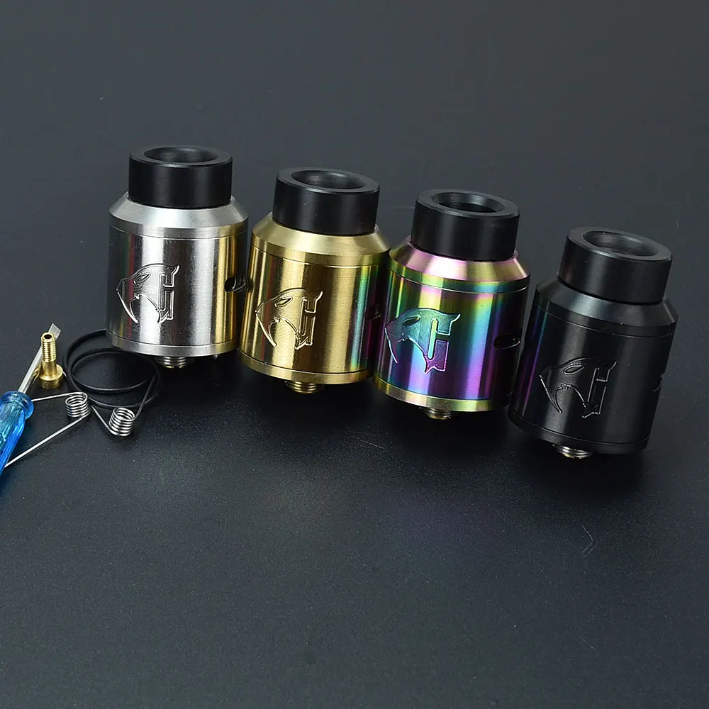 Goon V1.5 RDA 24mm 316ss Rebuildable Dripping Atomizer with BF PIN ...