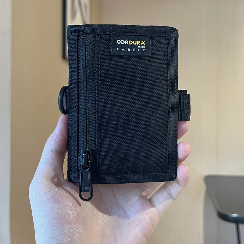 Japanese-style-Nylon-Card-Holder-with-6-Card-Slot-Minimalist-Style-ID ...