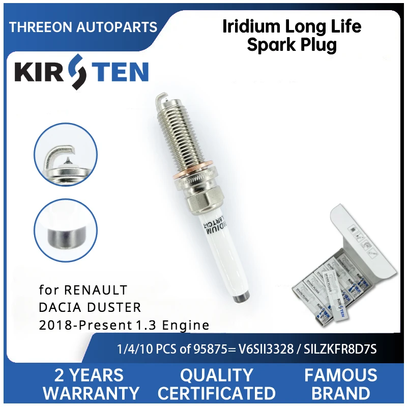 KIRSTEN-Iridium-Spark-Plug-for-Renault-CLIO-KOLEOS-MEGANE-SCENIC-ARKANA ...