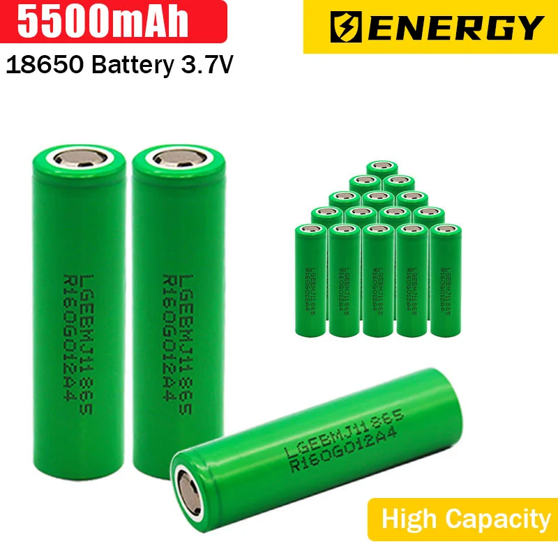 100-Original-2023New-Bestselling-18650-5500Mah-25A-Discharge-INR18650 ...