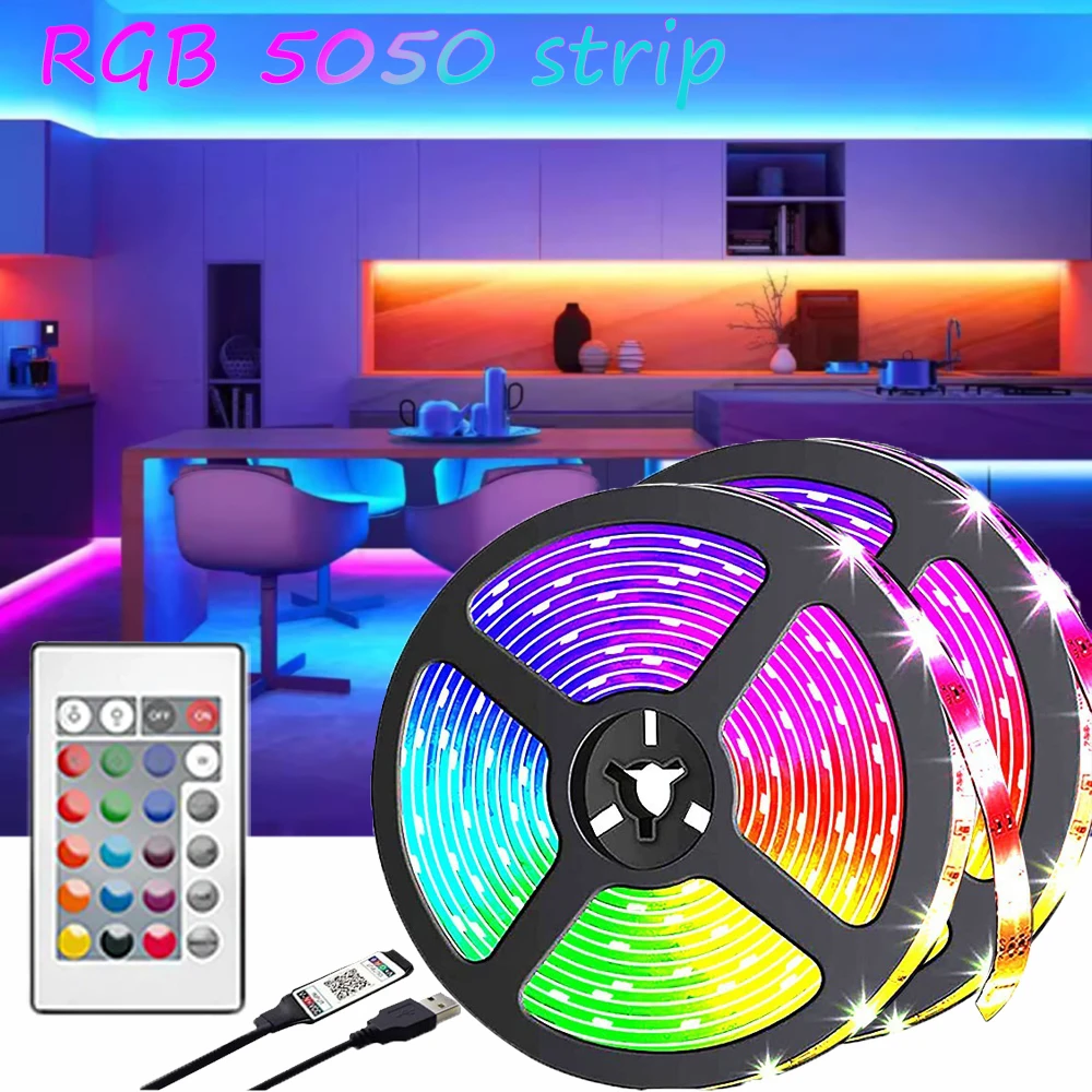 20-m-RGB-5050-LED-TV-backplane-Decorative-light-with-LED-TV-backlight ...