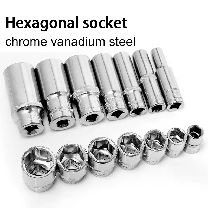 1pc-hexagon-socket-Wrench-Head-Sleeve-Chrome-vanadium-alloy-8MM-9MM ...