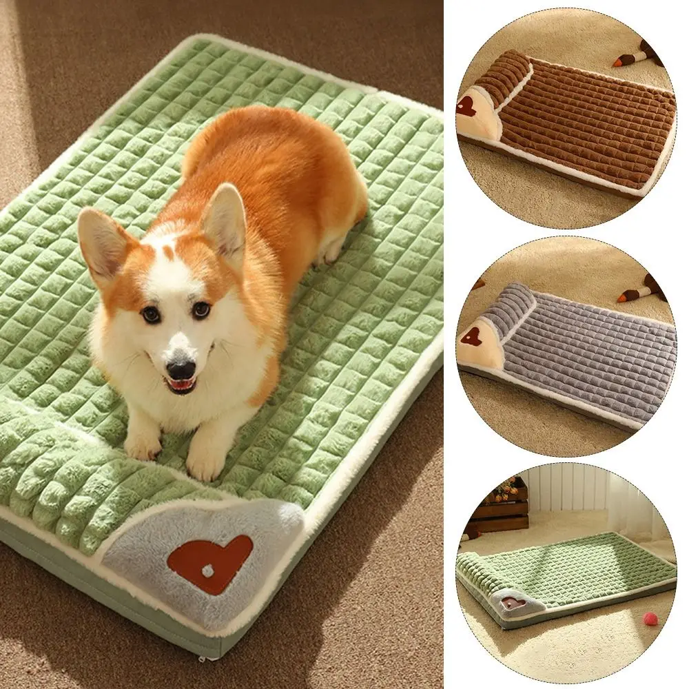 Autumn-Winter-Warm-Dog-Mat-Comfortable-Thickened-Pet-Bed-Sleeping-Mat ...