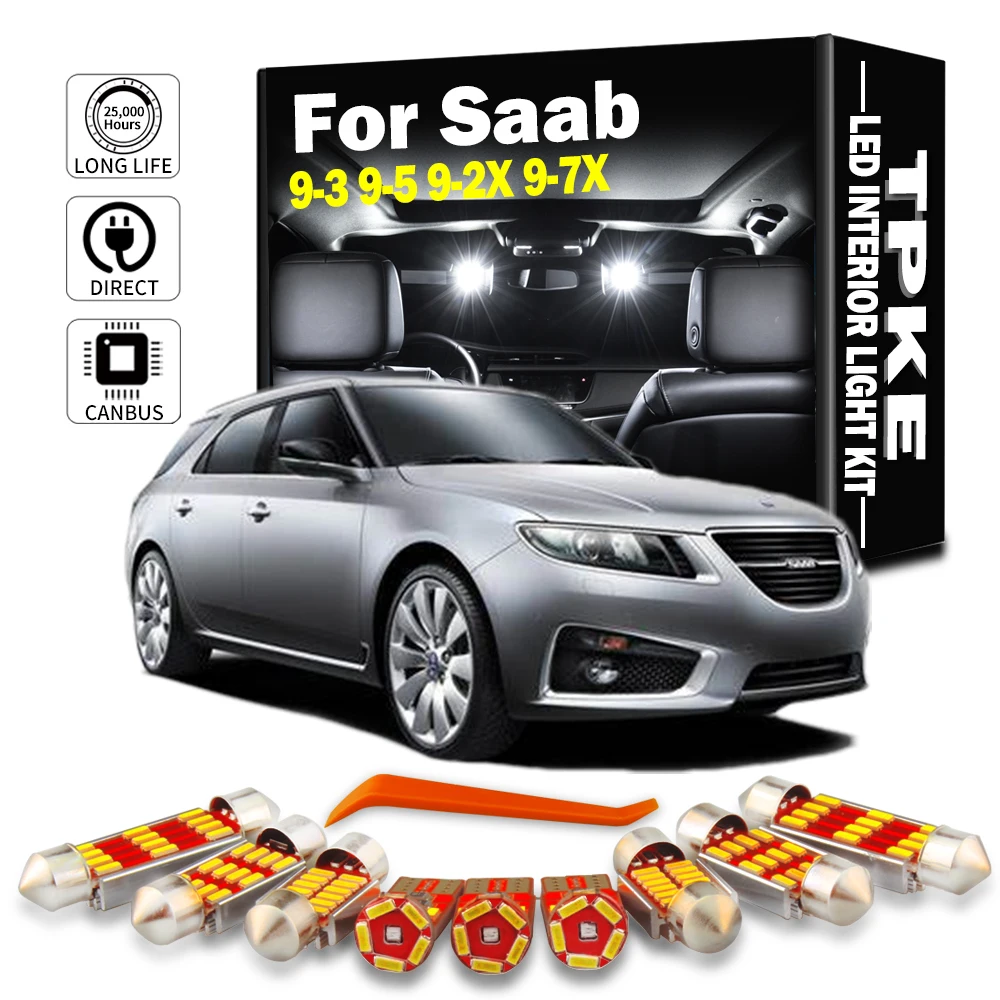 TPKE Canbus para Saab 9-3 9-5 9-2X 9-7X 1999-2013 2014 coche LED ...