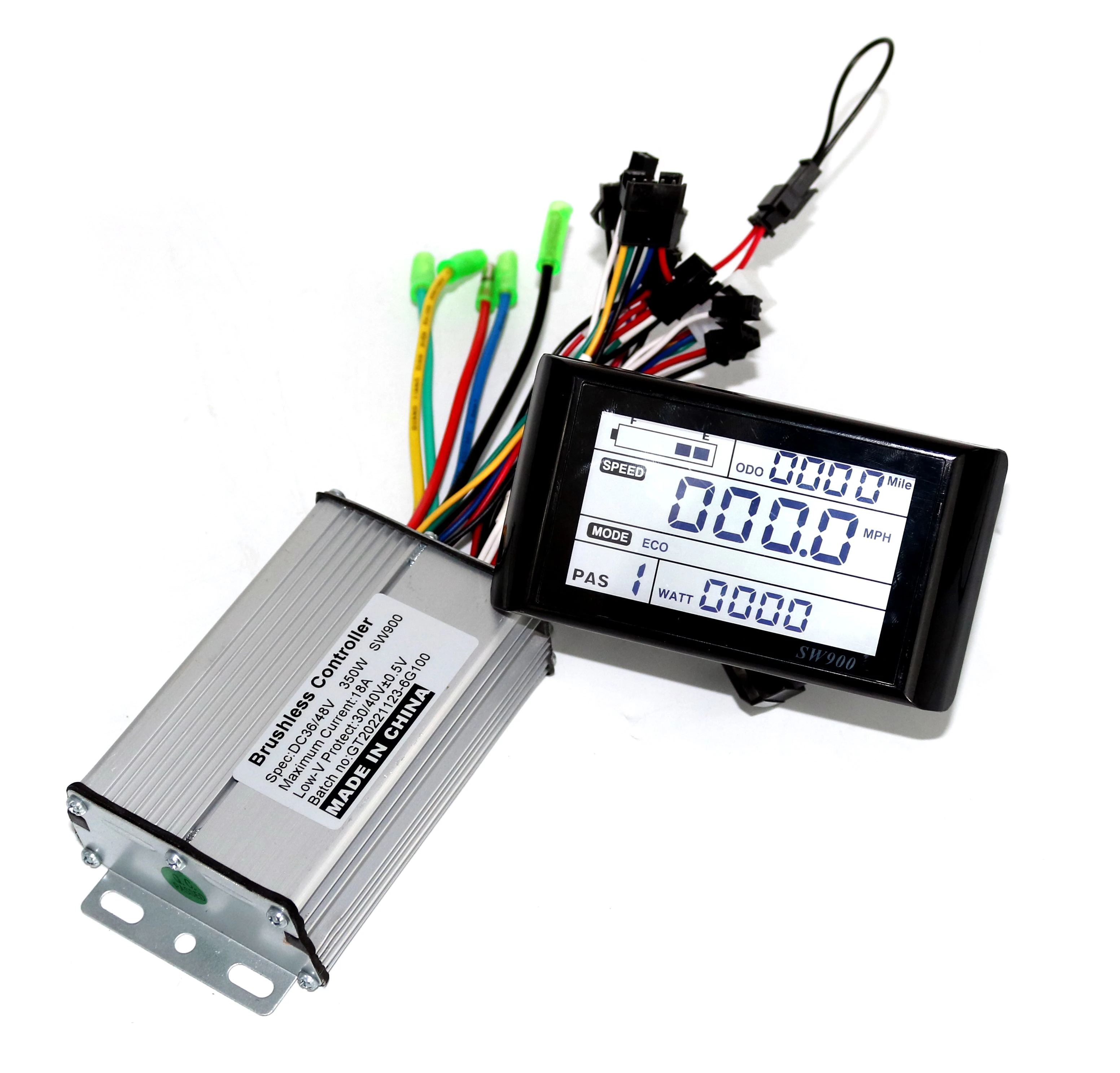 Greentime 36v 48v 350w 18a Brushless Dc Motor Controller Ebike ...
