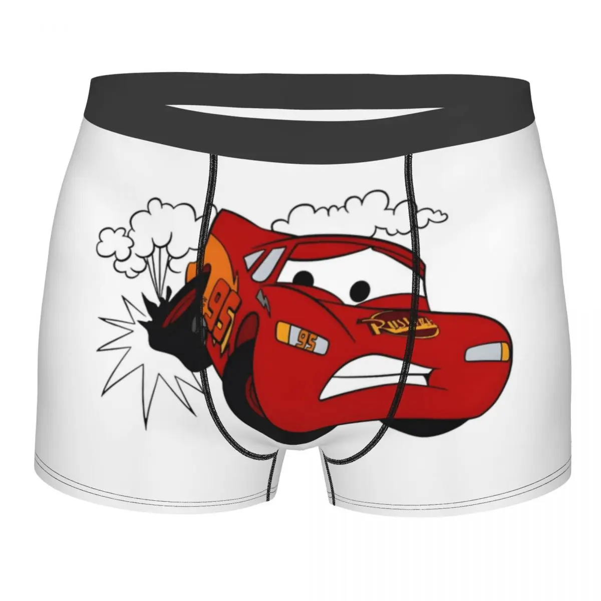 Custom-Lightning-McQueen-Cartoon-Underwear-Men-Breathable-Cars-Boxer ...