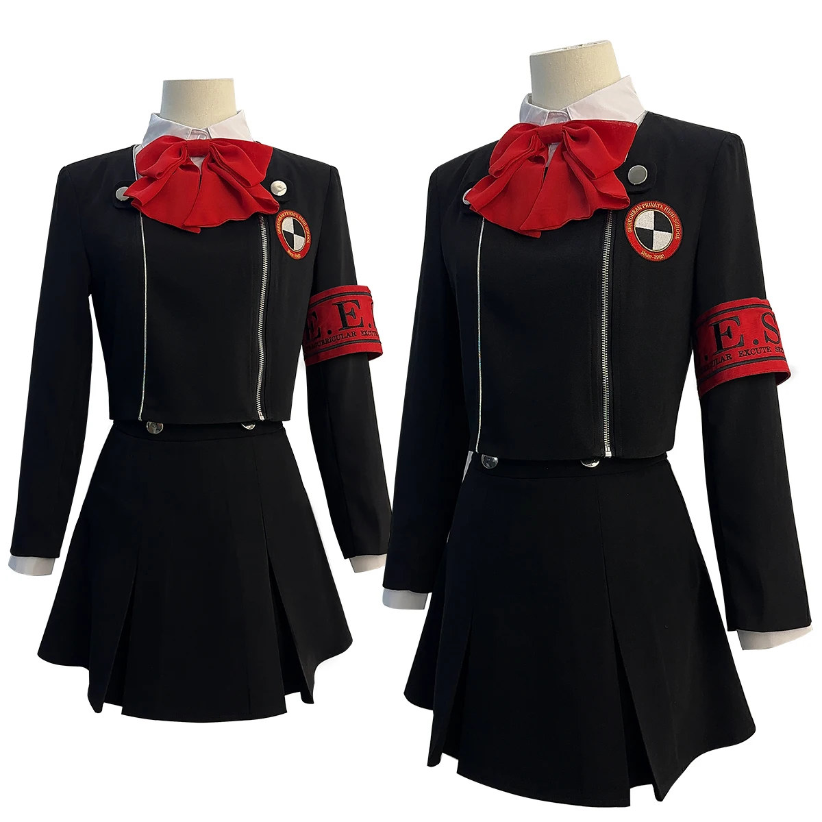HOLOUN-Game-P3-Aegis-Cosplay-Costume-Wig-Gekkoukan-High-School-Uniform ...
