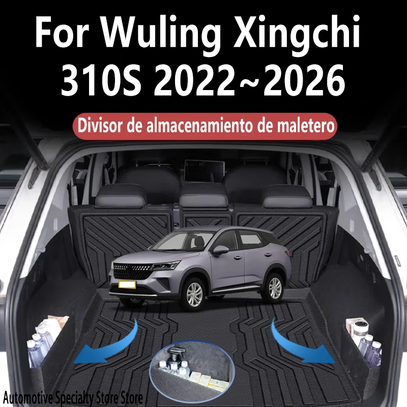 For Wuling Xingchi 310S 2022~2026 25 Multifunction Trunk Storage ...
