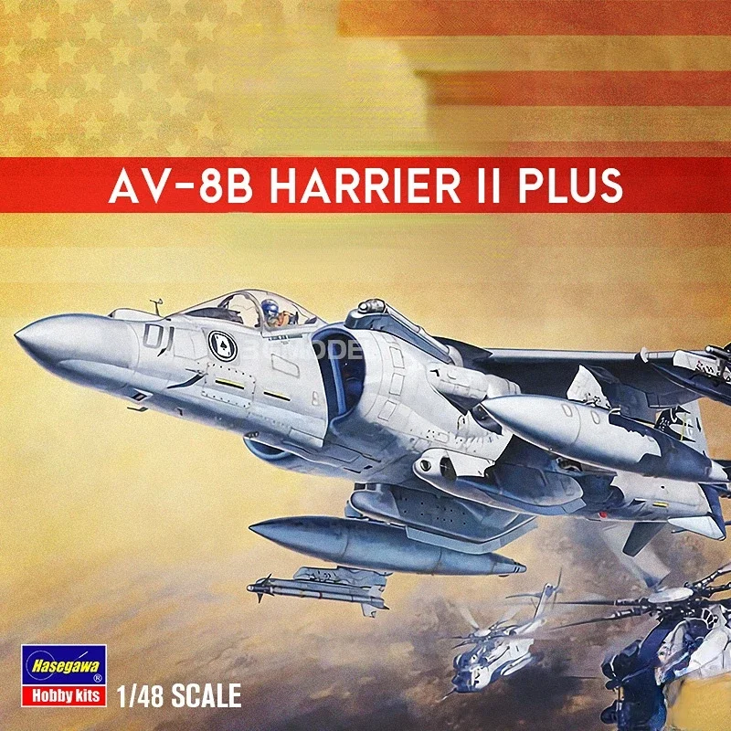 Hasegawa-07228-Assembly-Model-1-48-Scale-AV-8B-Harrier-II-Plus-Attack ...