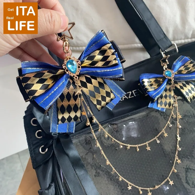 Italife 40 Cm Gold Chain with Bow Ita Bag Accessories Set Women Anime ...