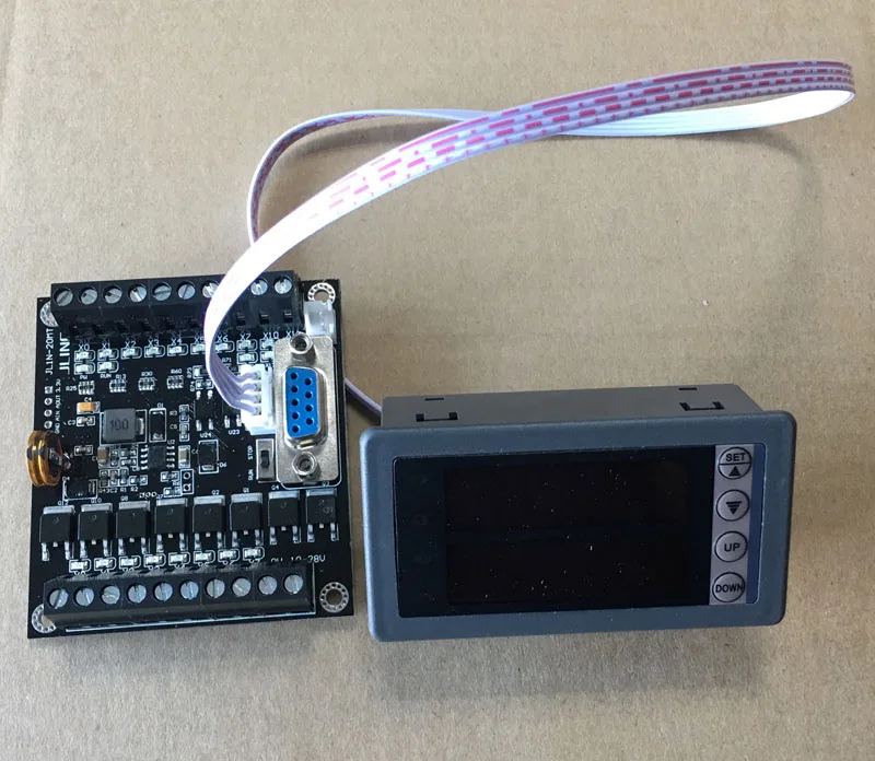PLC FX1N 20MT rail mounting with the same point volume plc programmable logic controller Input ...
