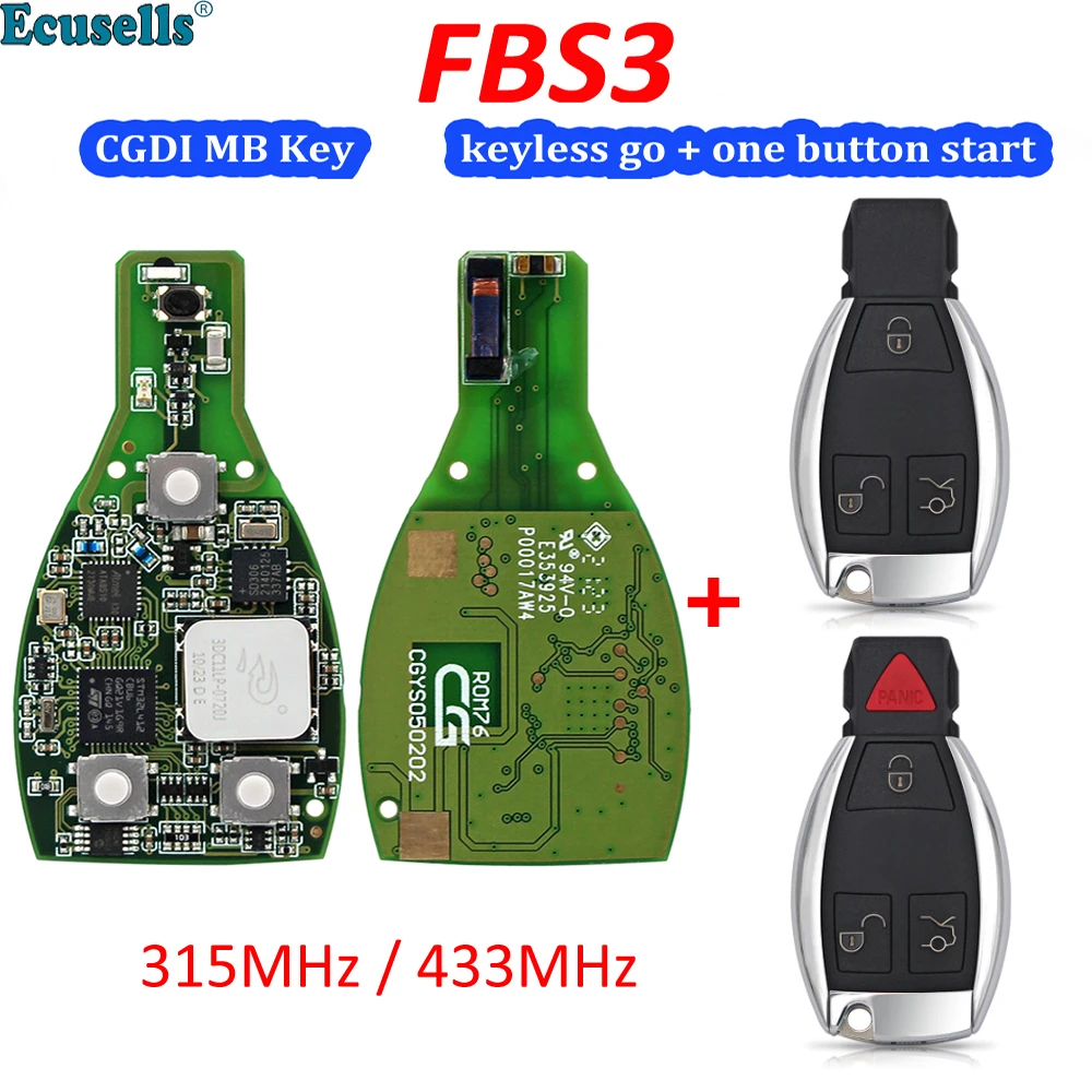 3-4-Buttons-CGDI-Keyless-Go-FBS3-Smart-BE-Key-for-Benz-W204-W207-W212 ...