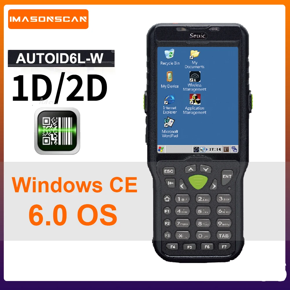 Windows-CE-6-0-PDA-computador-m-vel-com-QR-Code-Scanner-Handheld ...