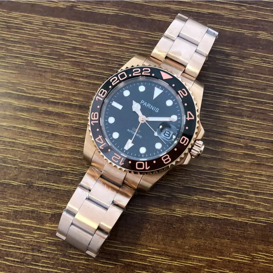 Parnis-Reloj-de-pulsera-para-hombre-cron-grafo-mec-nico-autom-tico-de ...