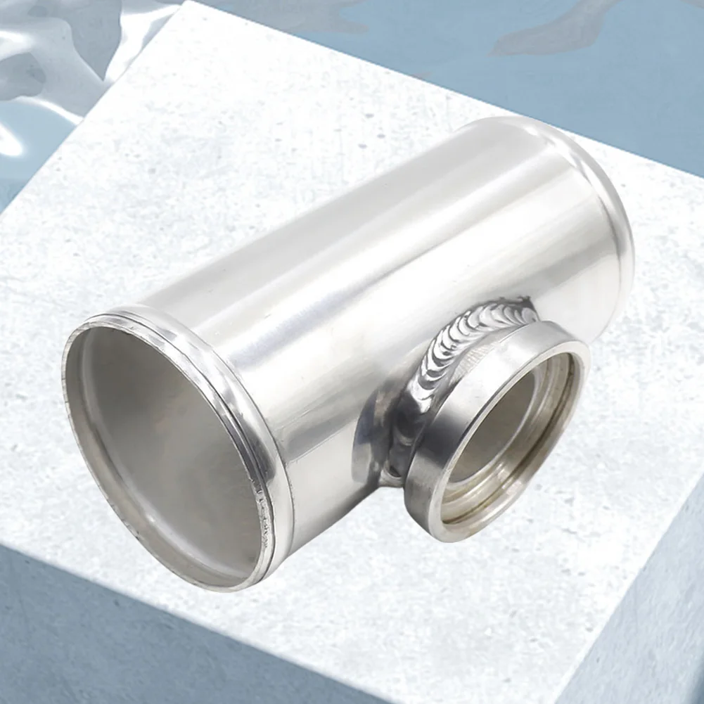 63mm-Blow-Off-Valve-Aluminum-Turbo-Pipe-Flange-Adapter-Silver-Car-BOV ...