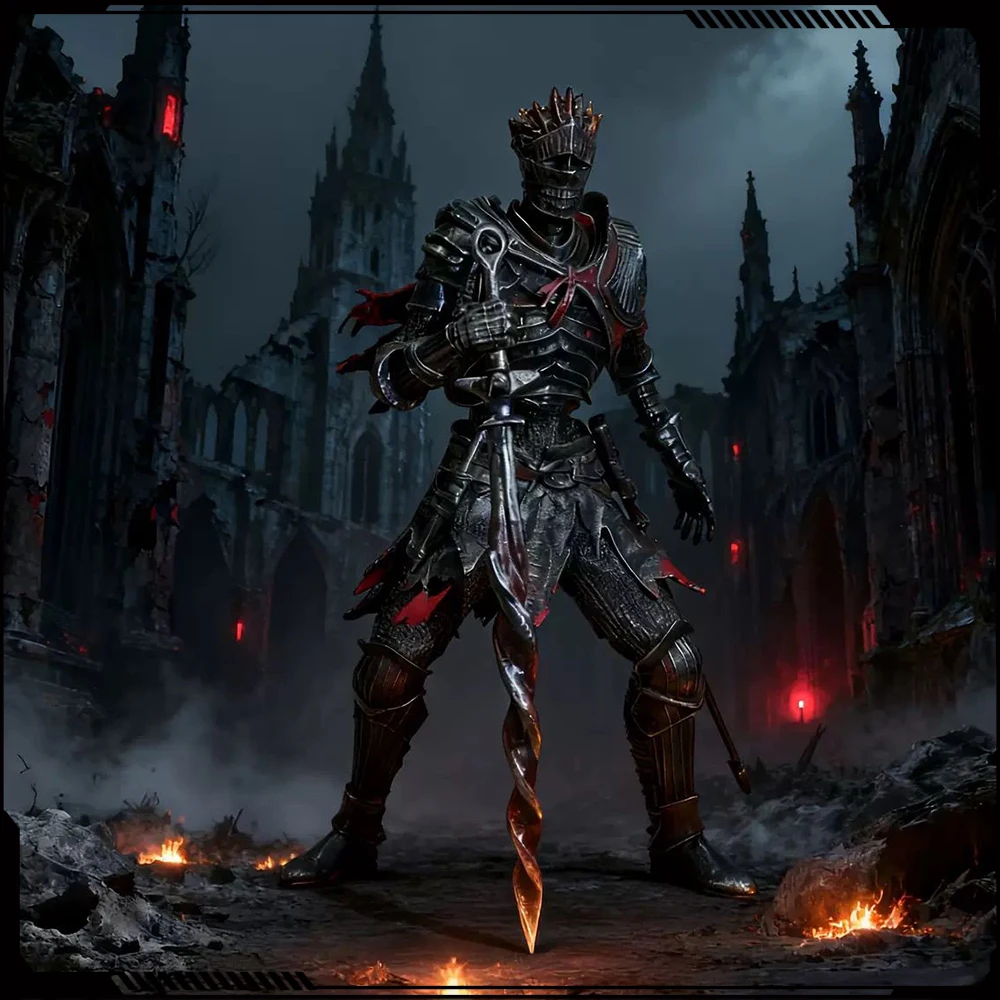 18cm Dark Souls Game Soul of Cinder Figure Lords of Cinder Action ...