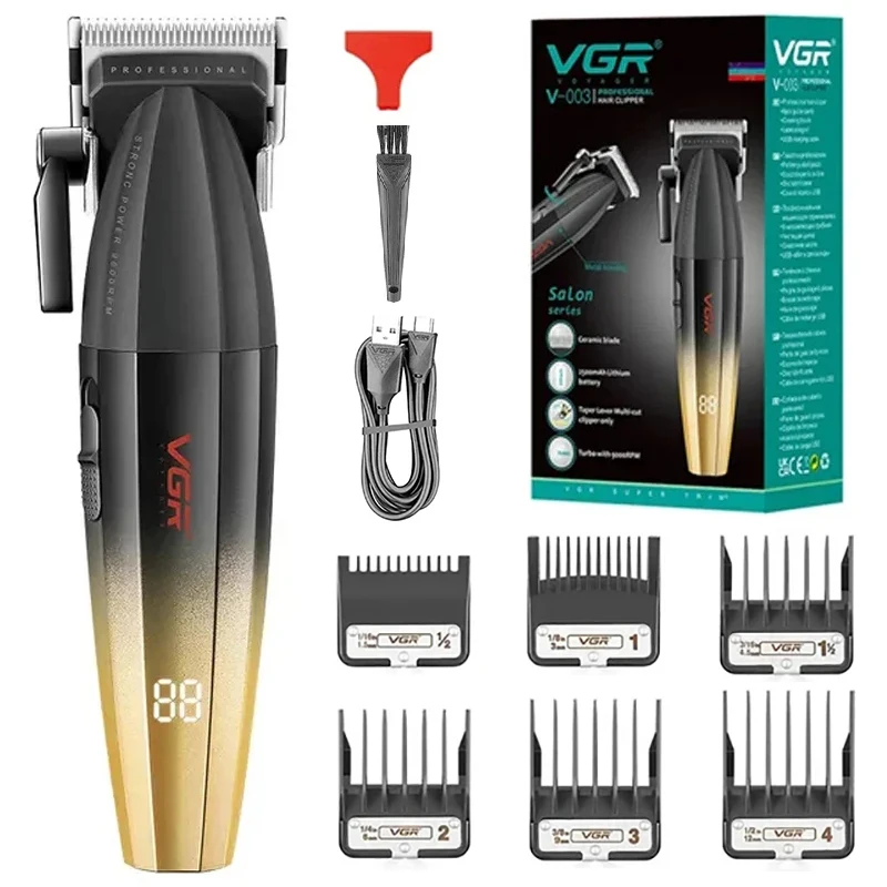 Original-VGR-Professional-Electric-Hair-Clipper-For-Men-Rechargeable-Hair-Trimmer-with-9000RPM ...