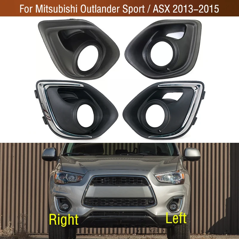 Front-Bumper-Fog-Light-Lamp-Trim-Cover-Frame-Foglamp-Lid-Bezel-Cap-For ...