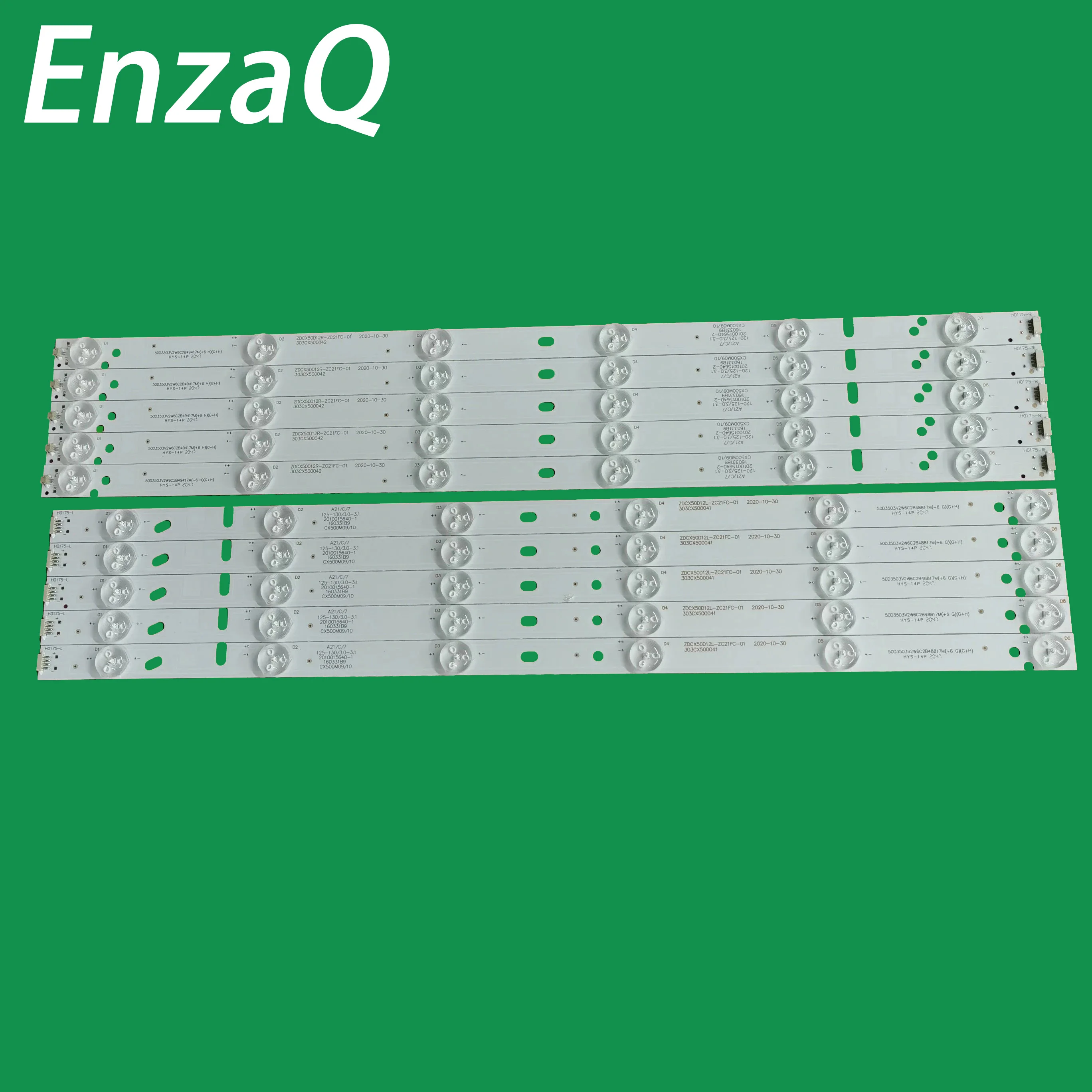 LED Backlight strip For HD 50DD7 TF LED50S28T2 CX500DLEDM ZDCX50D12R ...