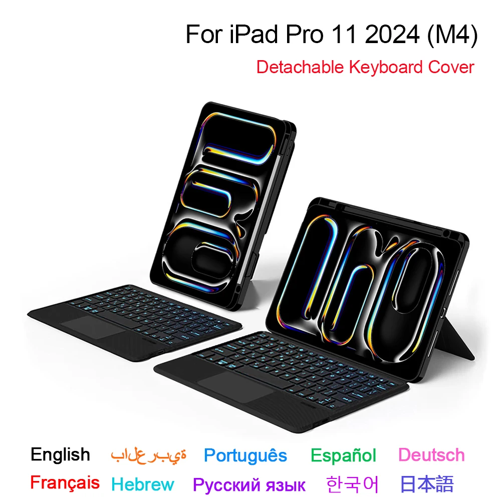 Removable-Keyboard-Case-For-iPad-Pro-11-2024-M4-11-inch-Tablet-Cover ...