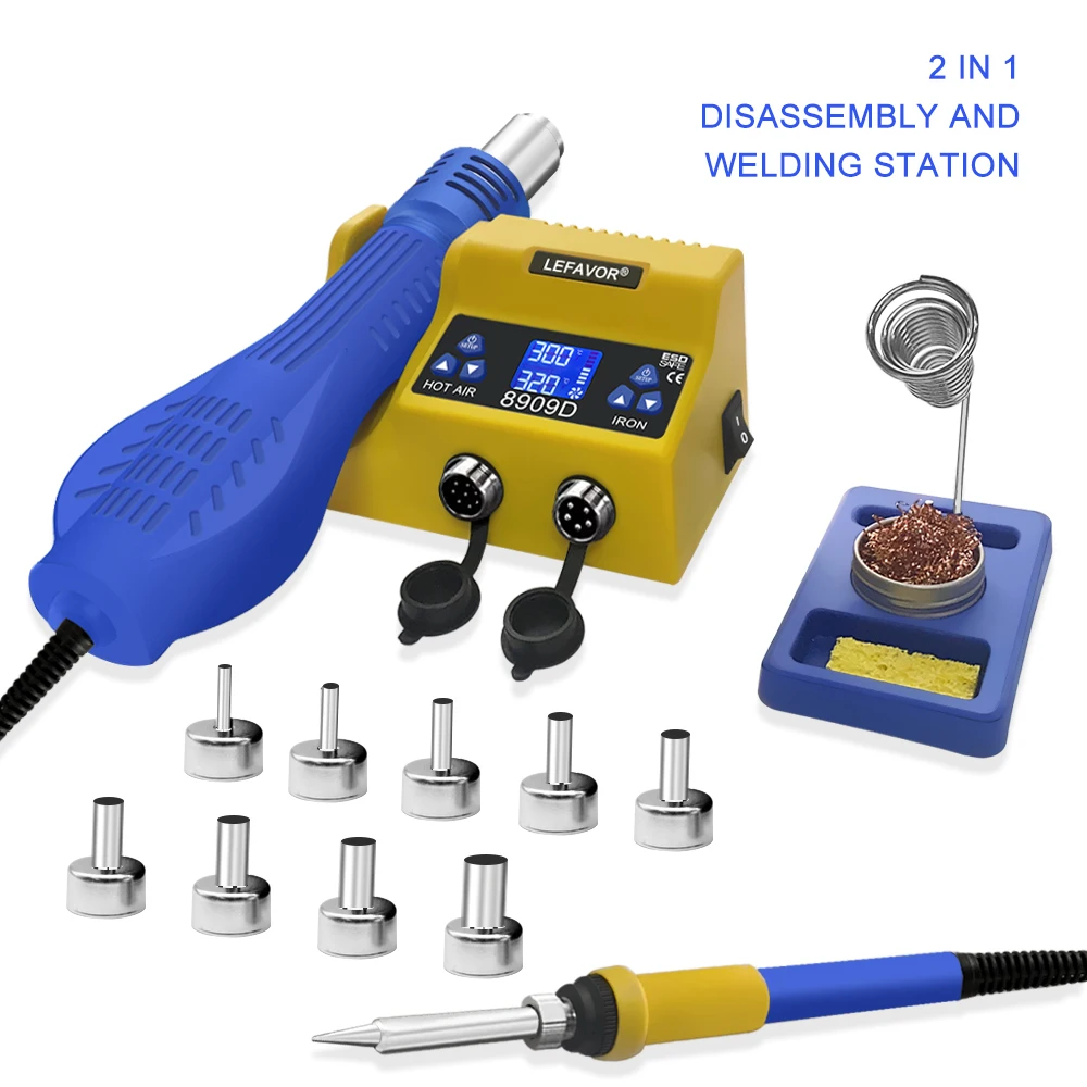 2-in-1-soldering-station-Hot-Air-Gun-Electric-Soldering-Iron-BGA-Repair ...