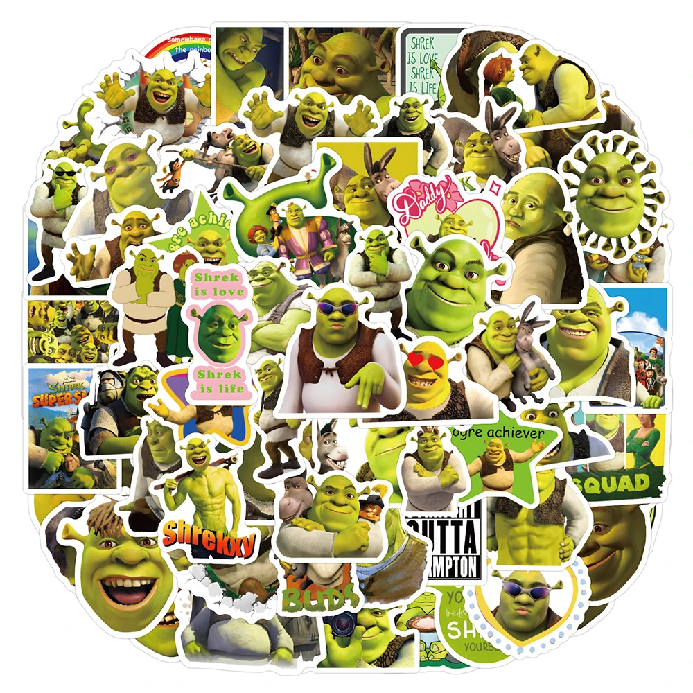 Engra-ado-Anime-Monstro-Shrek-Dos-Desenhos-Animados-Adesivos-Papelaria ...
