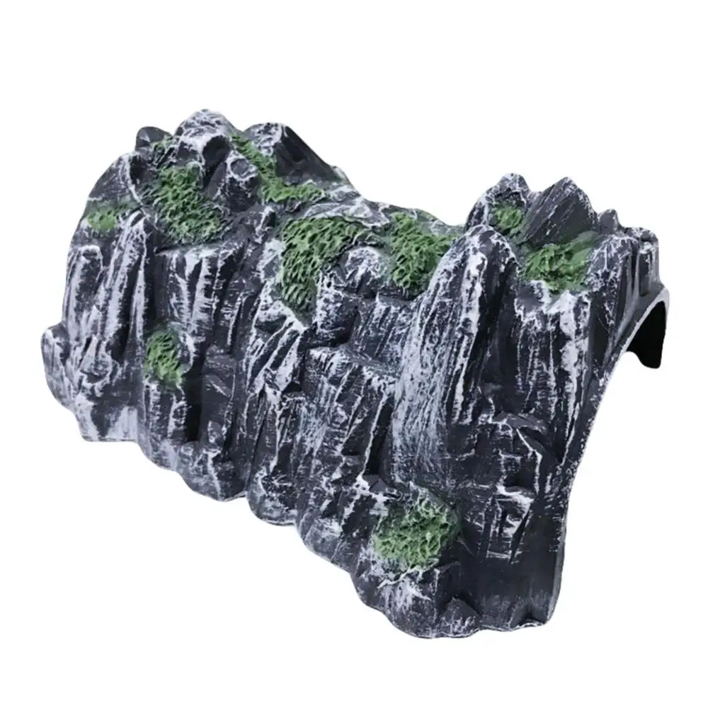 Simulation-Rockery-Train-Cave-Tunnel-Model-DIY-Miniature-Railway-Scene ...