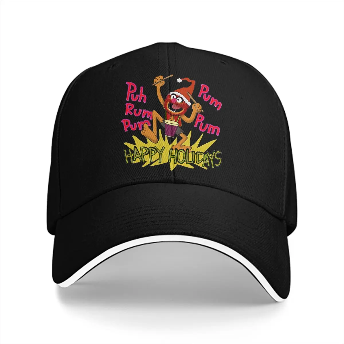 The-Animal-Drummer-Muppets-Christmas-Men-Baseball-Caps-Peaked-Cap-Sun ...