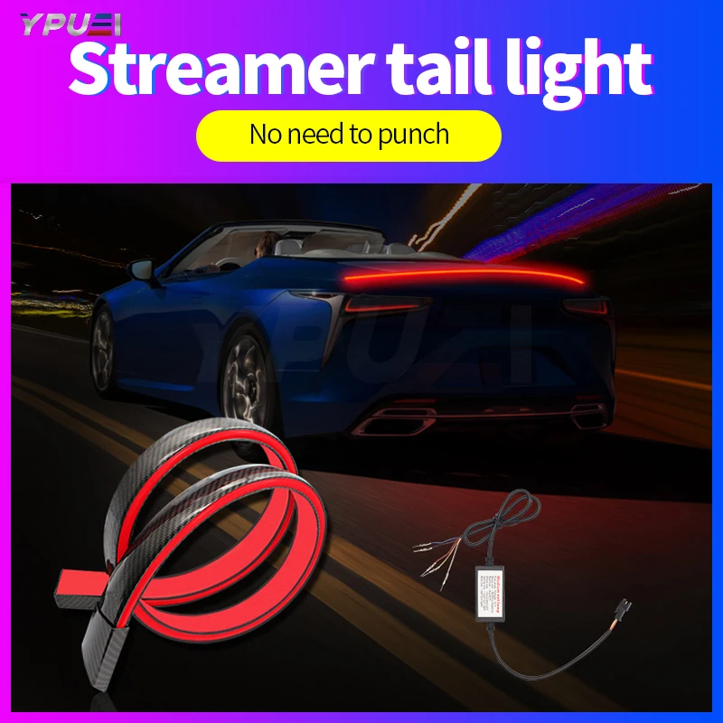 Universal-Carbon-Fiber-Multifunction-Trunk-Spoilers-LED-Light-Strip-1 ...