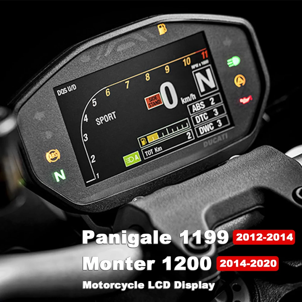 Motorcycle-Instrument-Panigale-1199-LCD-Screen-Display-Speedometer ...
