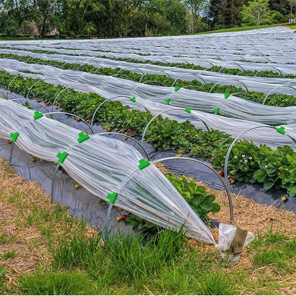 Tuteur - lien - attache,Colliers de serrage pour tuyau de serre,clips de film de plante,cerceau ...