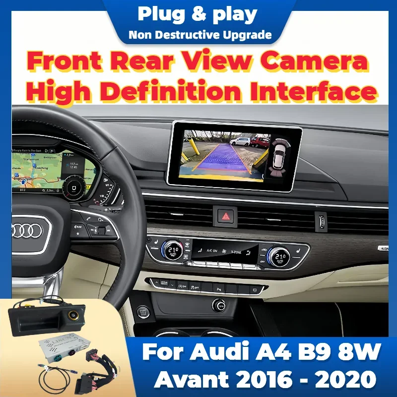 Reverse-Camera-For-Audi-A4-B9-8W-S4-Avant-2016-2020-OEM-Screen-Plug ...