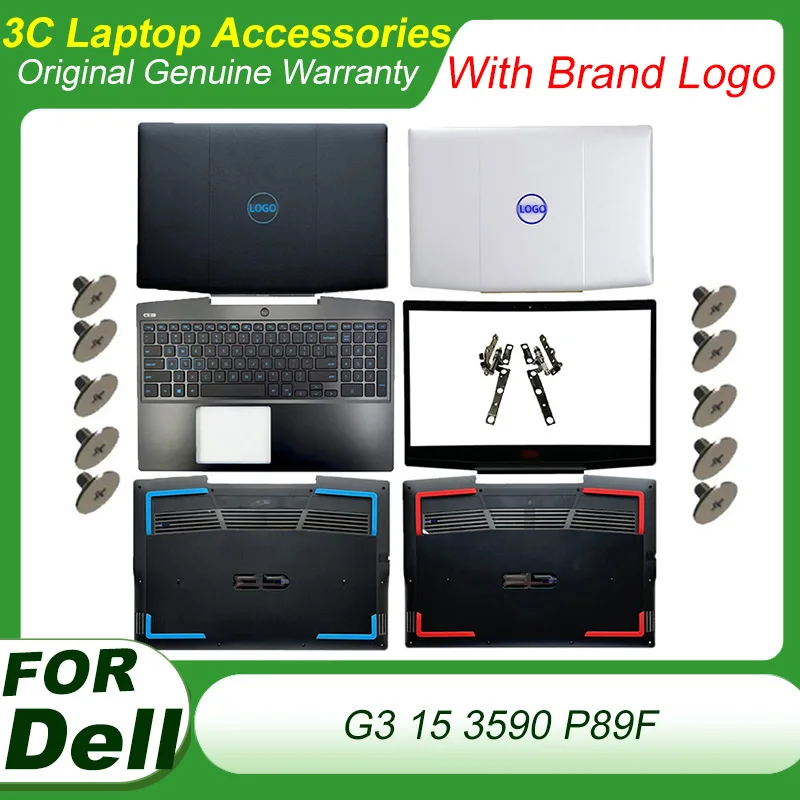New-Laptop-Case-For-Dell-G3-15-3590-P89F-LCD-Back-Cover-Front-Bezel ...