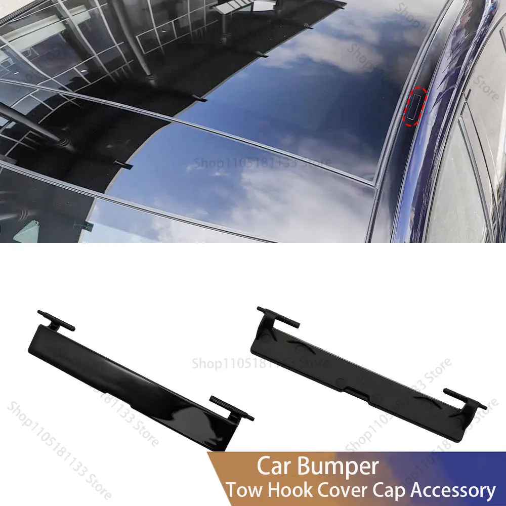 Car Roof Rail Molding Trim Roof Luggage Rack Cover Plate For Mercedes ...
