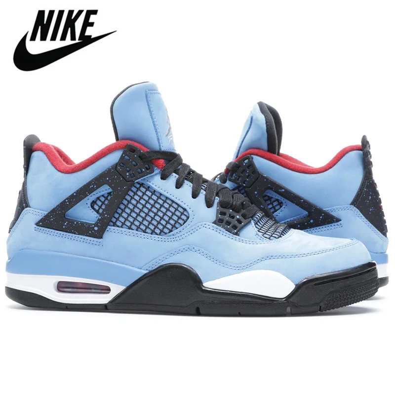 Authentic-NIKE-Air-Jordan-Retro-4-Newn-Cactus-dived-men-soccer-shoes ...