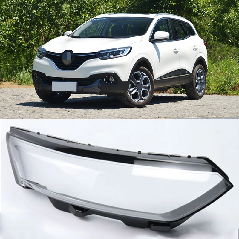 For-Renault-Kadjar-2016-2017-LED-Front-Headlight-Shell-Lamp-Shade ...