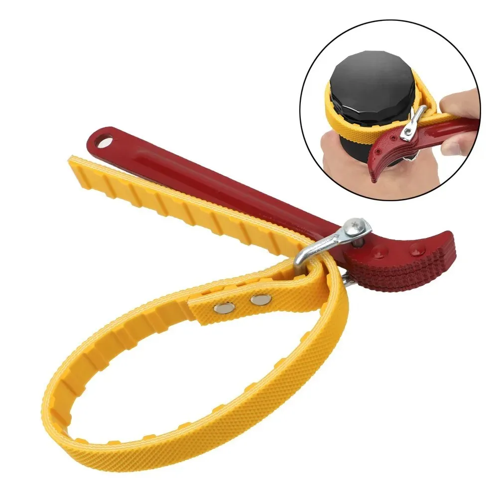 Adjustable-Strap-Opener-Chain-Oil-Filter-Belt-Wrench-Puller-Spanner ...