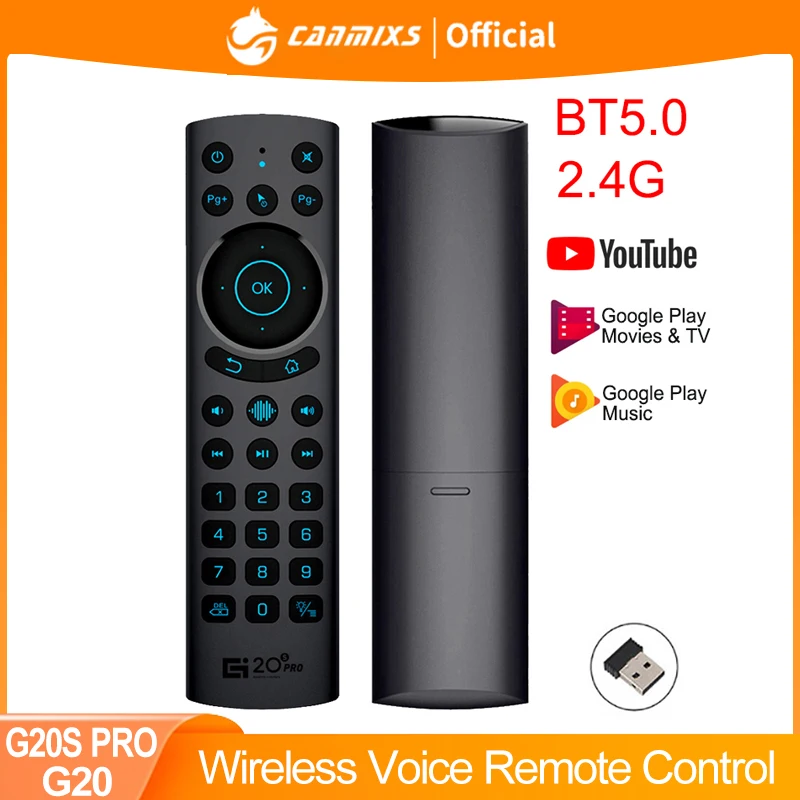 FOR-G20-BTS-Plus-G20S-PRO-Wireless-Voice-Remote-Control-Backlit-Smart ...