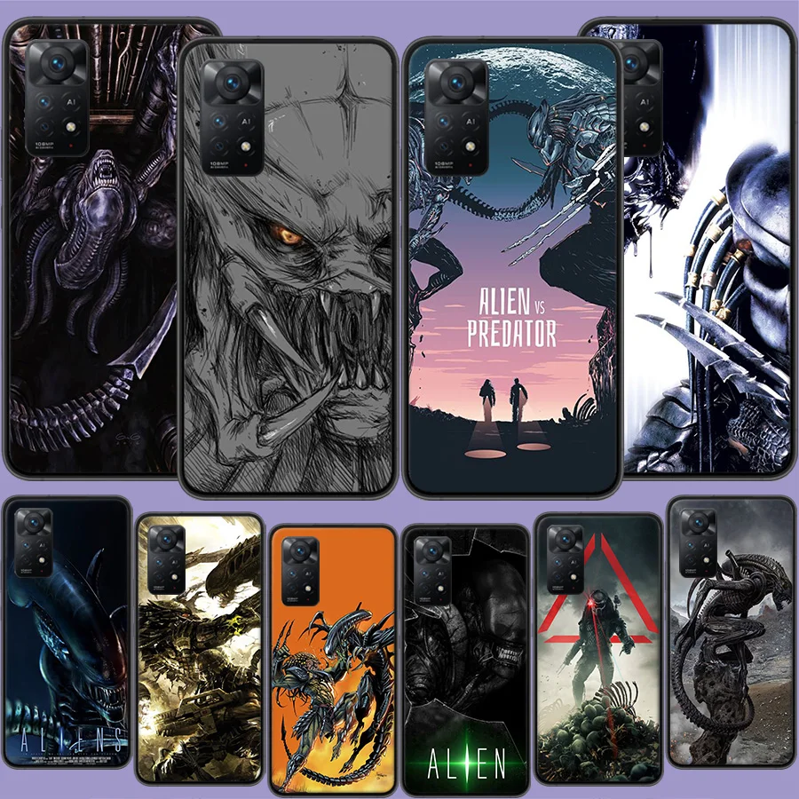 Alien-vs-Predator-Phone-Case-For-Xiaomi-Redmi-Note-12-Pro-Plus-5G-12S ...